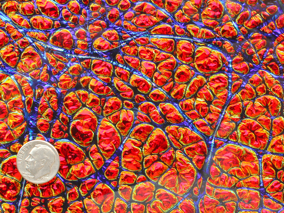 Dichrolam -- Visually Interactive Composites