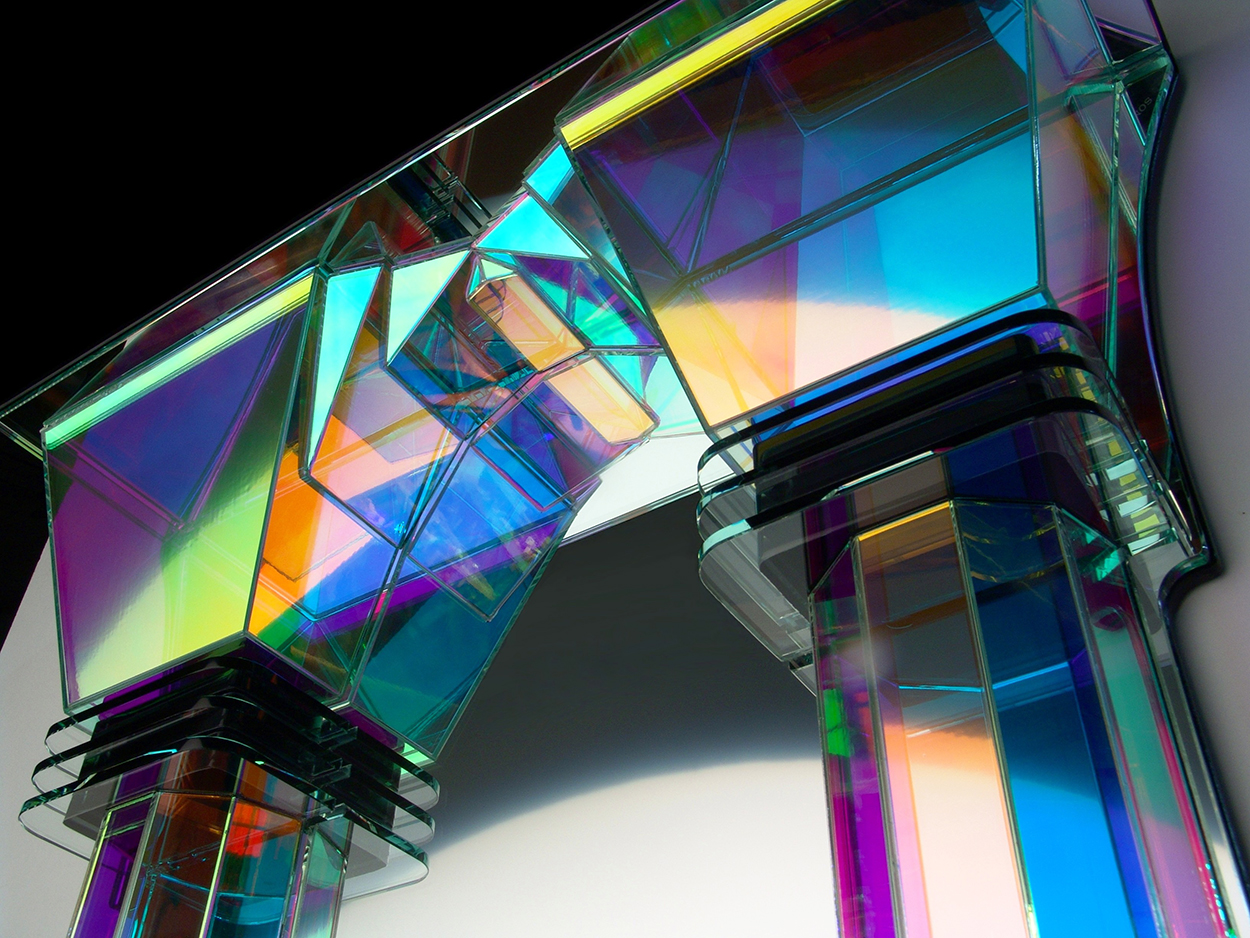 Dichrolam -- Visually Interactive Composites